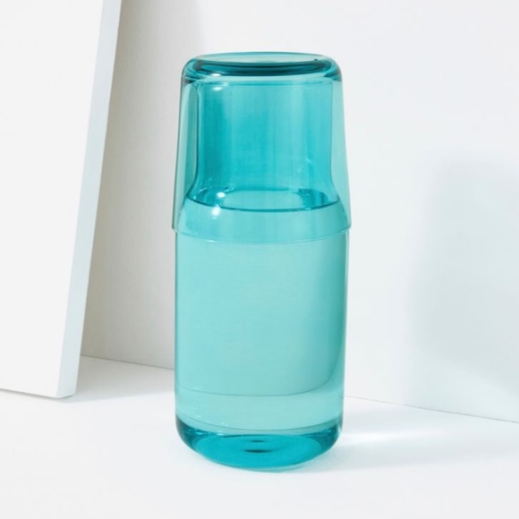 Jonathan Adler | Dining | Jonathan Adler Bedside Carafe Turquoise Blue ...